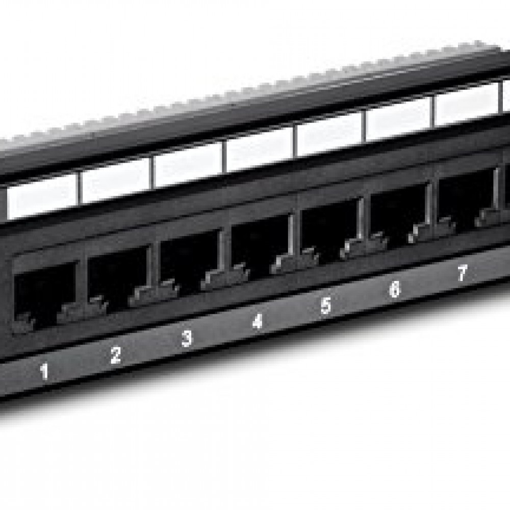 TRENDnet 24-Port Cat5/5e RJ-45 UTP Unshielded Wallmount or Rackmount ...