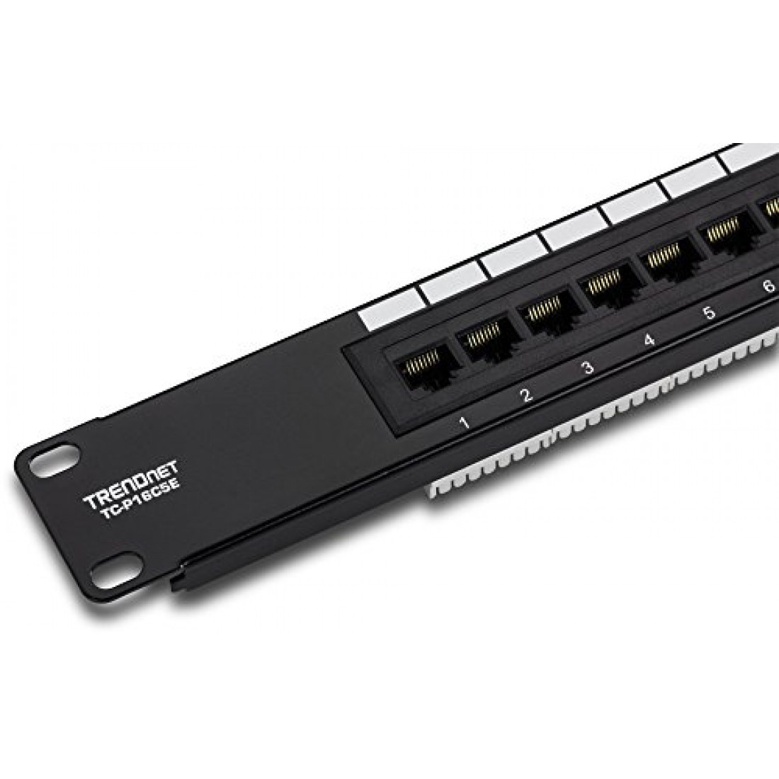 TRENDnet 24-Port Cat5/5e RJ-45 UTP Unshielded Wallmount or Rackmount ...