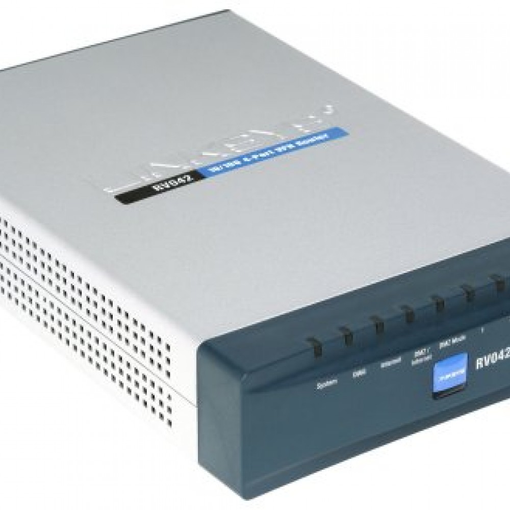 Cisco RV042 4-port 10/100 VPN Router - Dual WAN