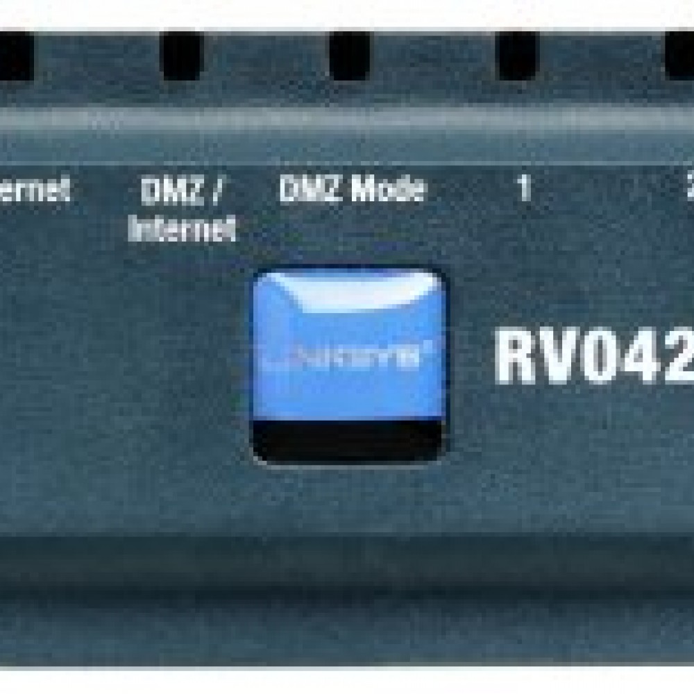Cisco RV042 4-port 10/100 VPN Router - Dual WAN