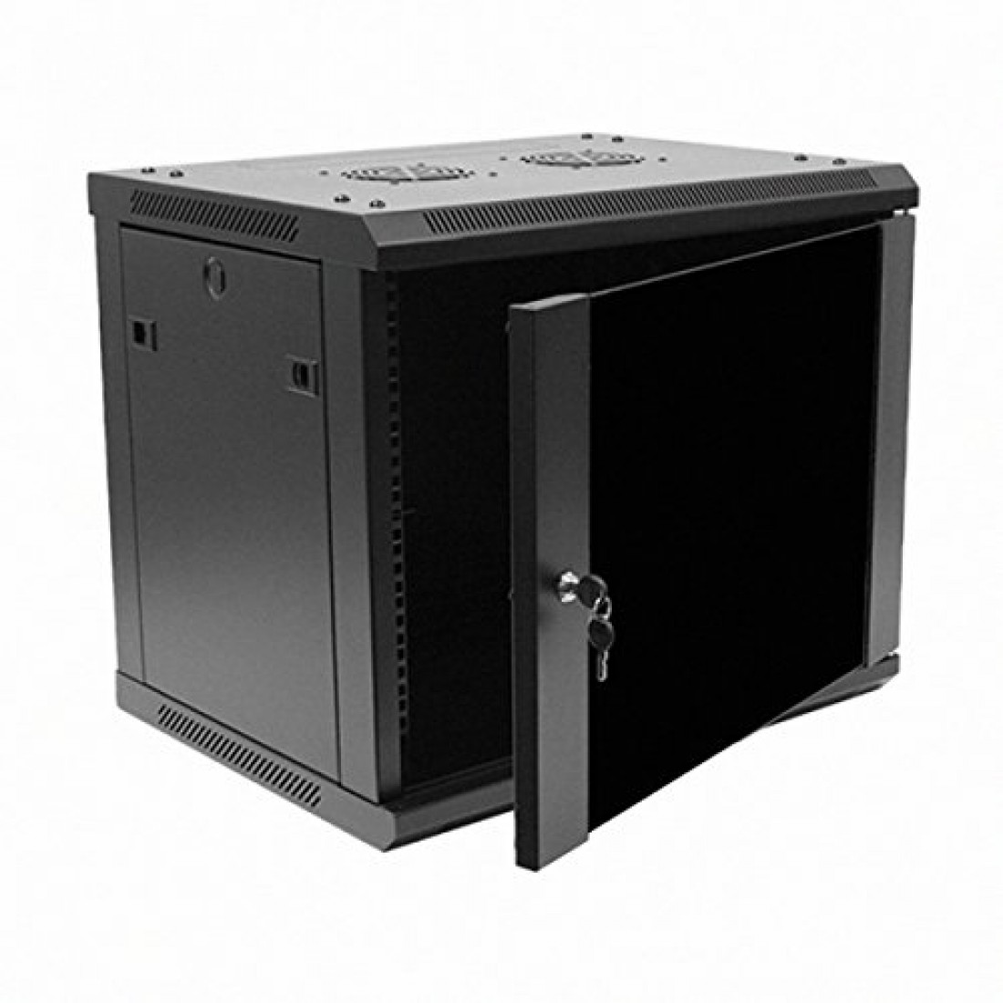 Navepoint 9U Deluxe IT Wallmount Cabinet Enclosure 19-Inch Server ...