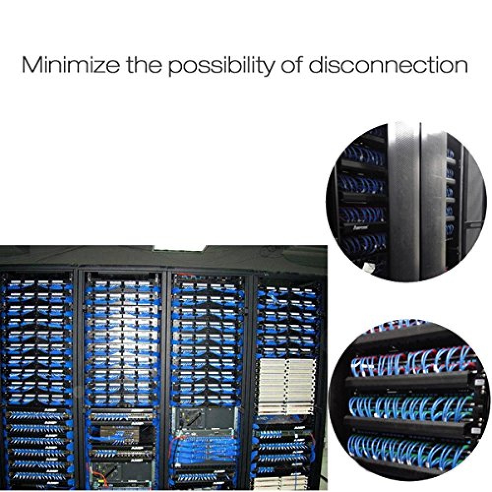 Lancher 19 Inch 1U Cable management Horizontal Cable Rack Mount manager ...