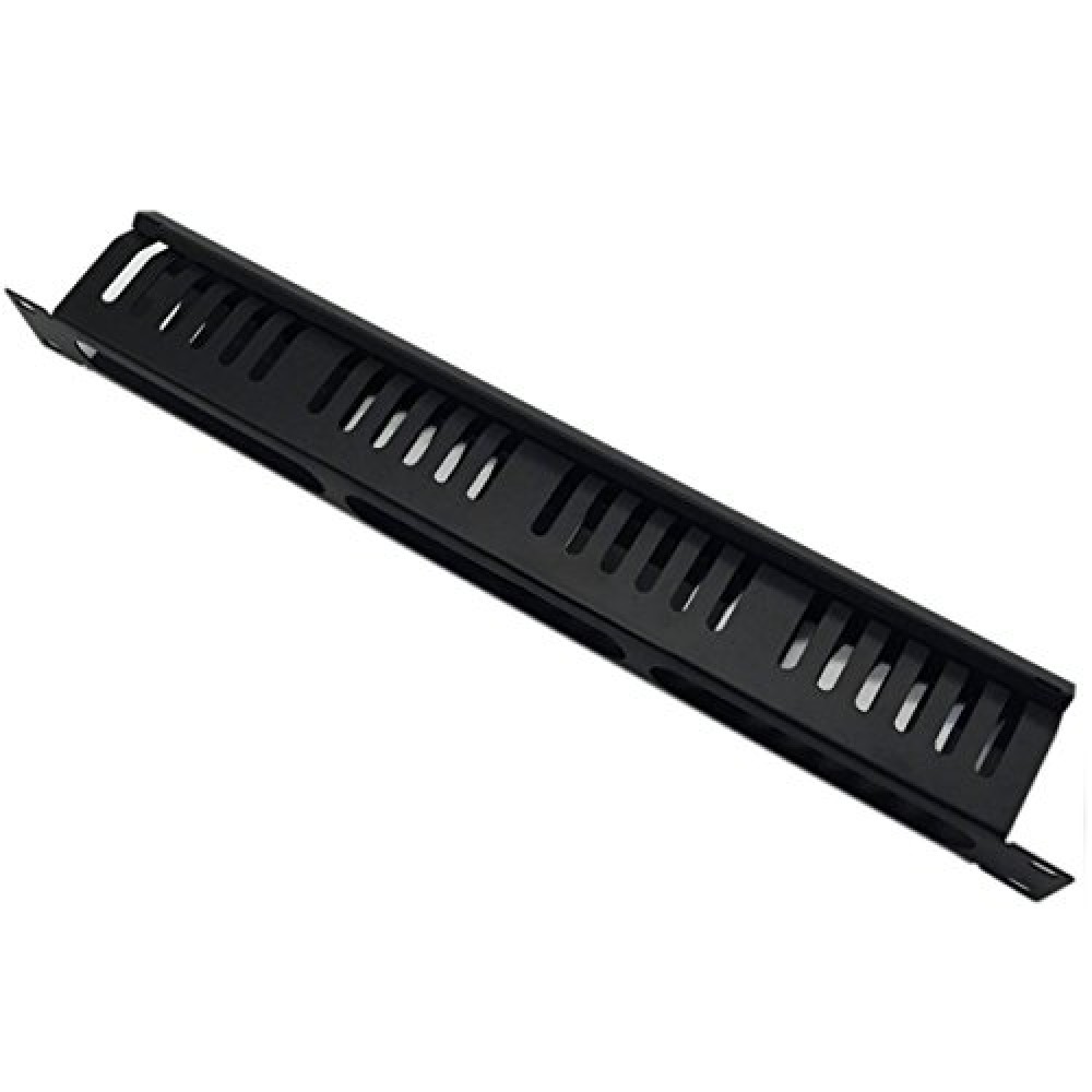 Lancher 19 Inch 1U Cable management Horizontal Cable Rack Mount manager ...